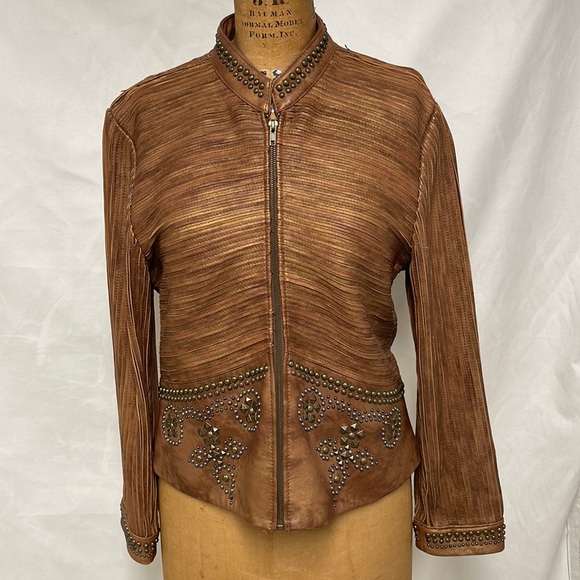 Double D Ranch | Jackets & Coats | Double D Ranch Leather Jacket | Poshmark
